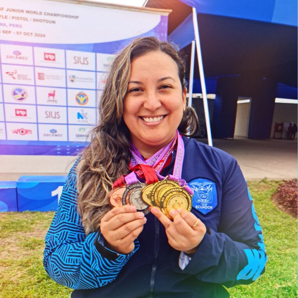 Marina Pérez brilla en el XXI Campeonato Sudamericano de Tiro en Lima 2024: Medalla de Oro y ...